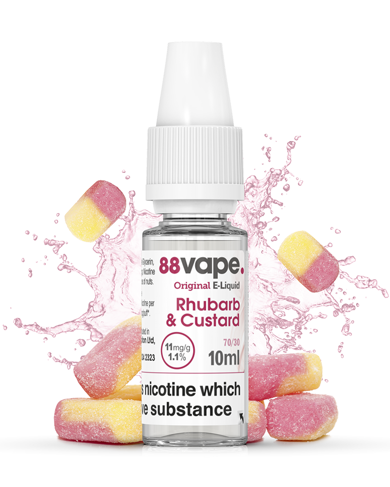 Rhubarb & Custard E Liquid Just £1 | Vaping Direct