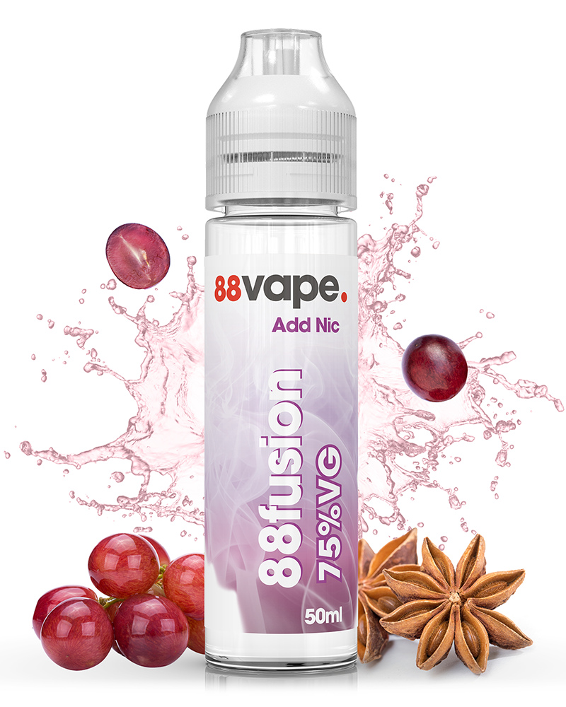 88Fusion Short Fill - 75% VG | 88Vape – Vaping Direct