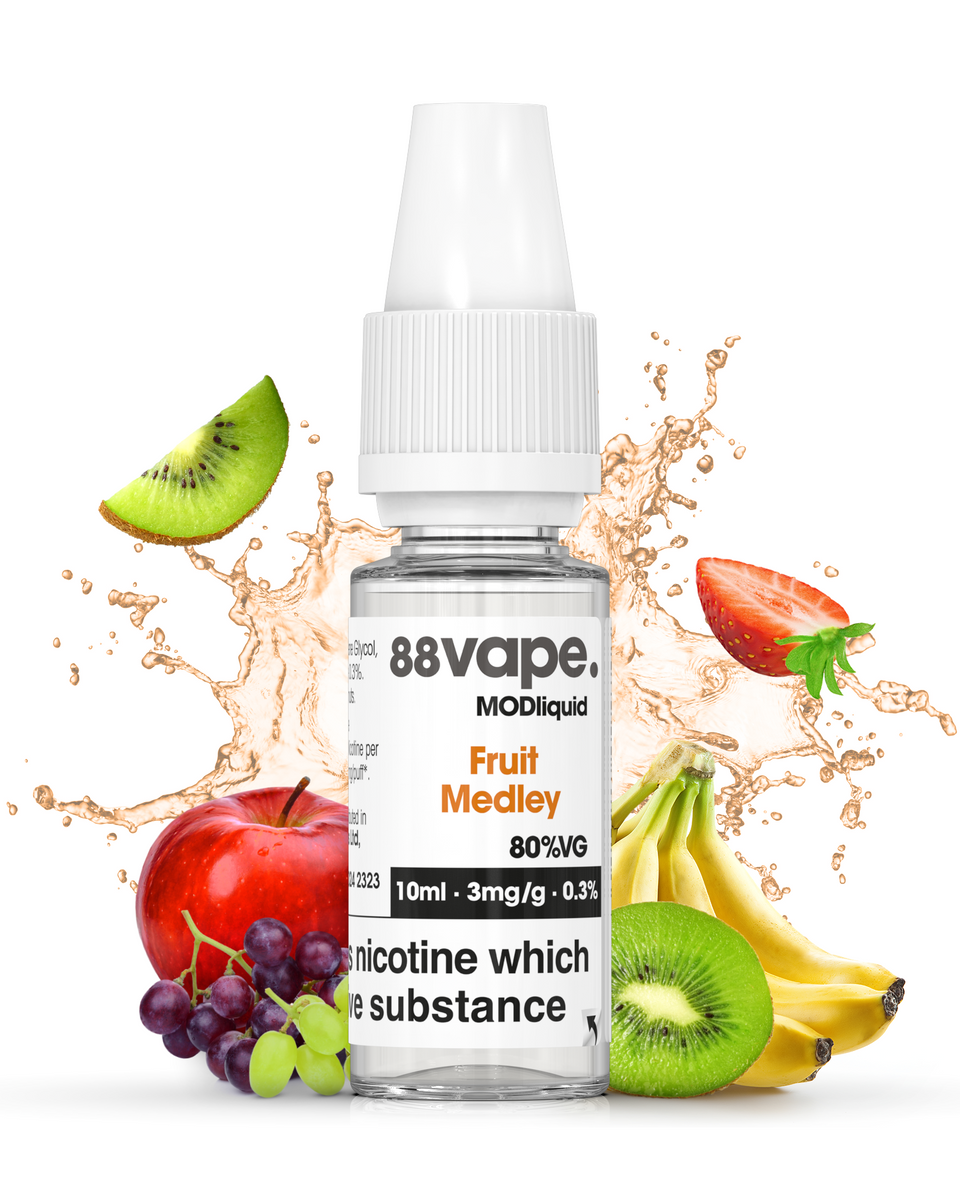 Fruit Medley 3mg 80VG Vape Juice | 88Vape – Vaping Direct