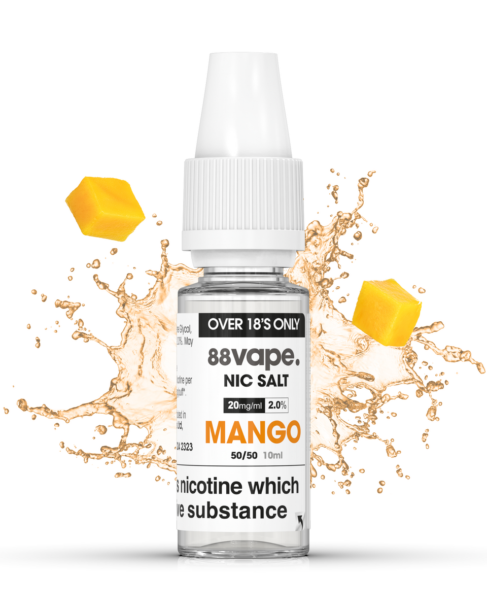 Mango Nicotine Salt for £1.20 | 88Vape – Vaping Direct