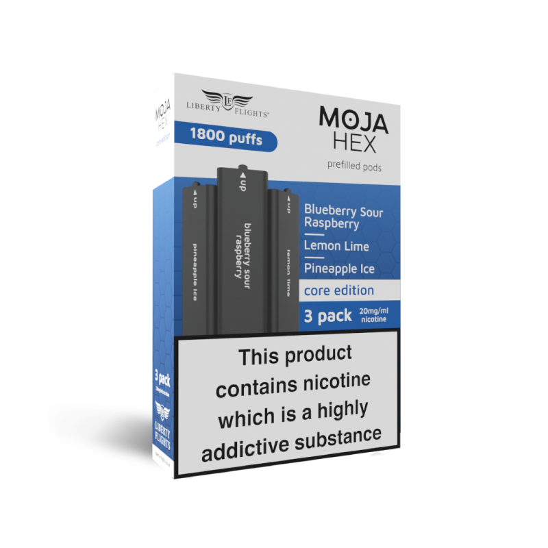 MOJA Hex Core Edition Pods (x3) – Vaping Direct