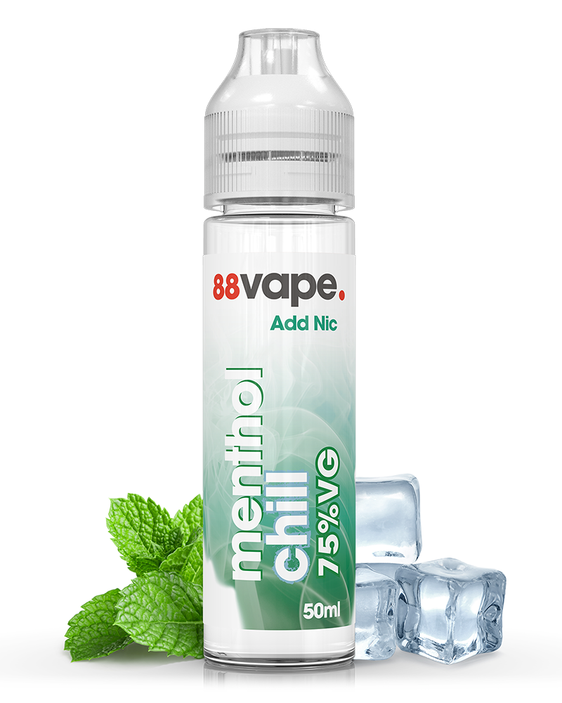 Menthol Chill Short Fill - 75% VG | 88Vape – Vaping Direct