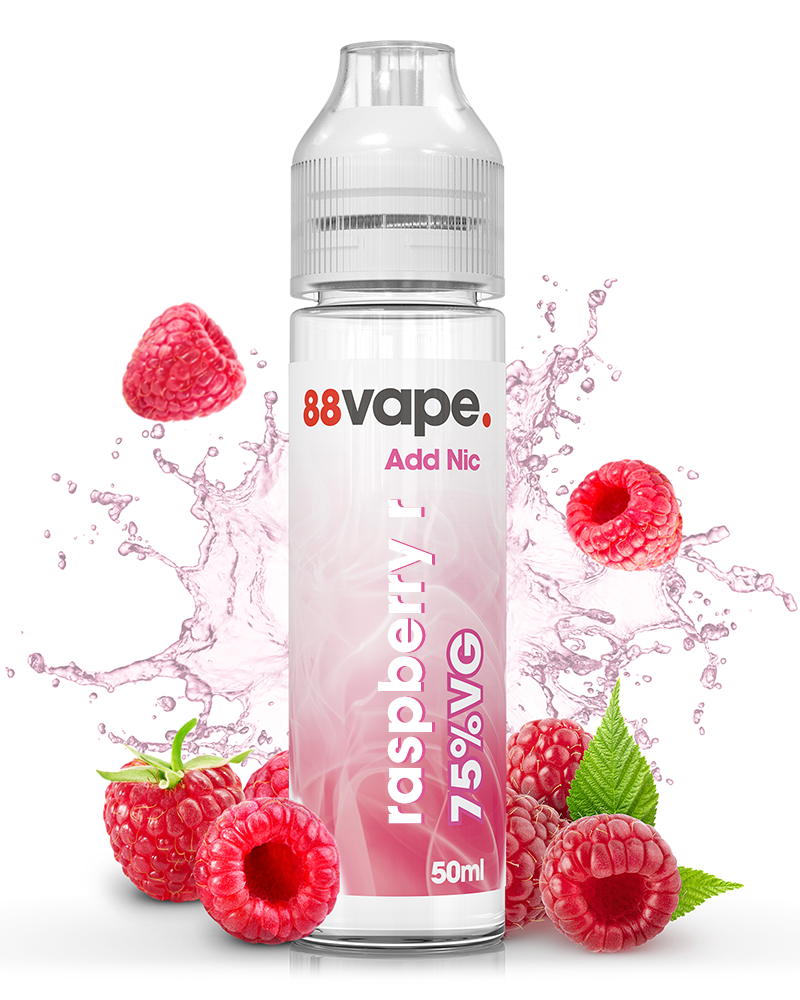 Raspberry Ripple Short Fill - 75% VG | 88Vape – Vaping Direct