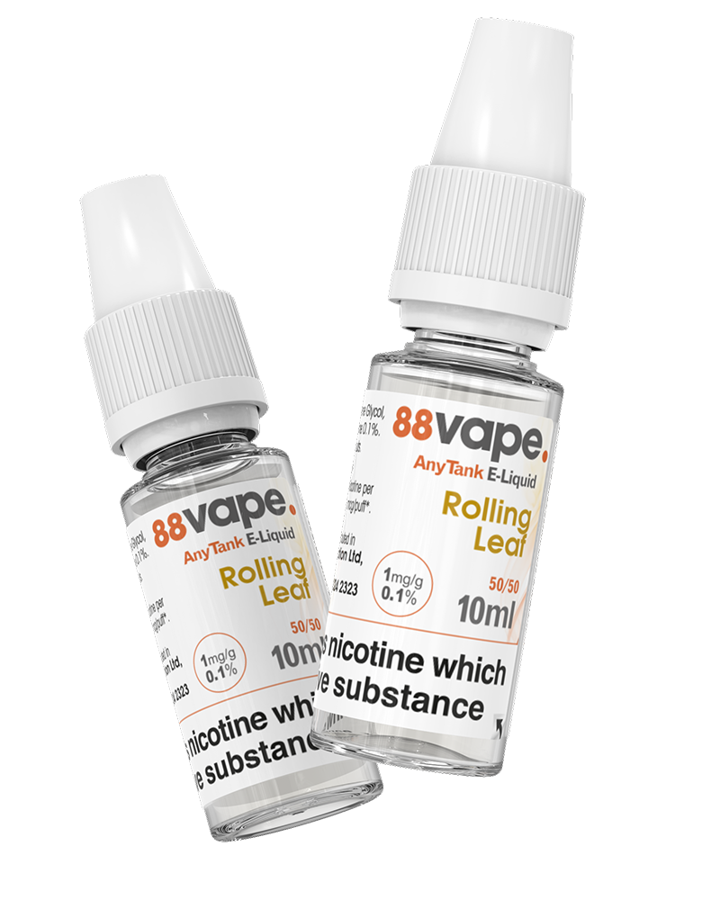 88Vape Rolling Leaf Tobacco E Liquid Just £1 | Vaping Direct